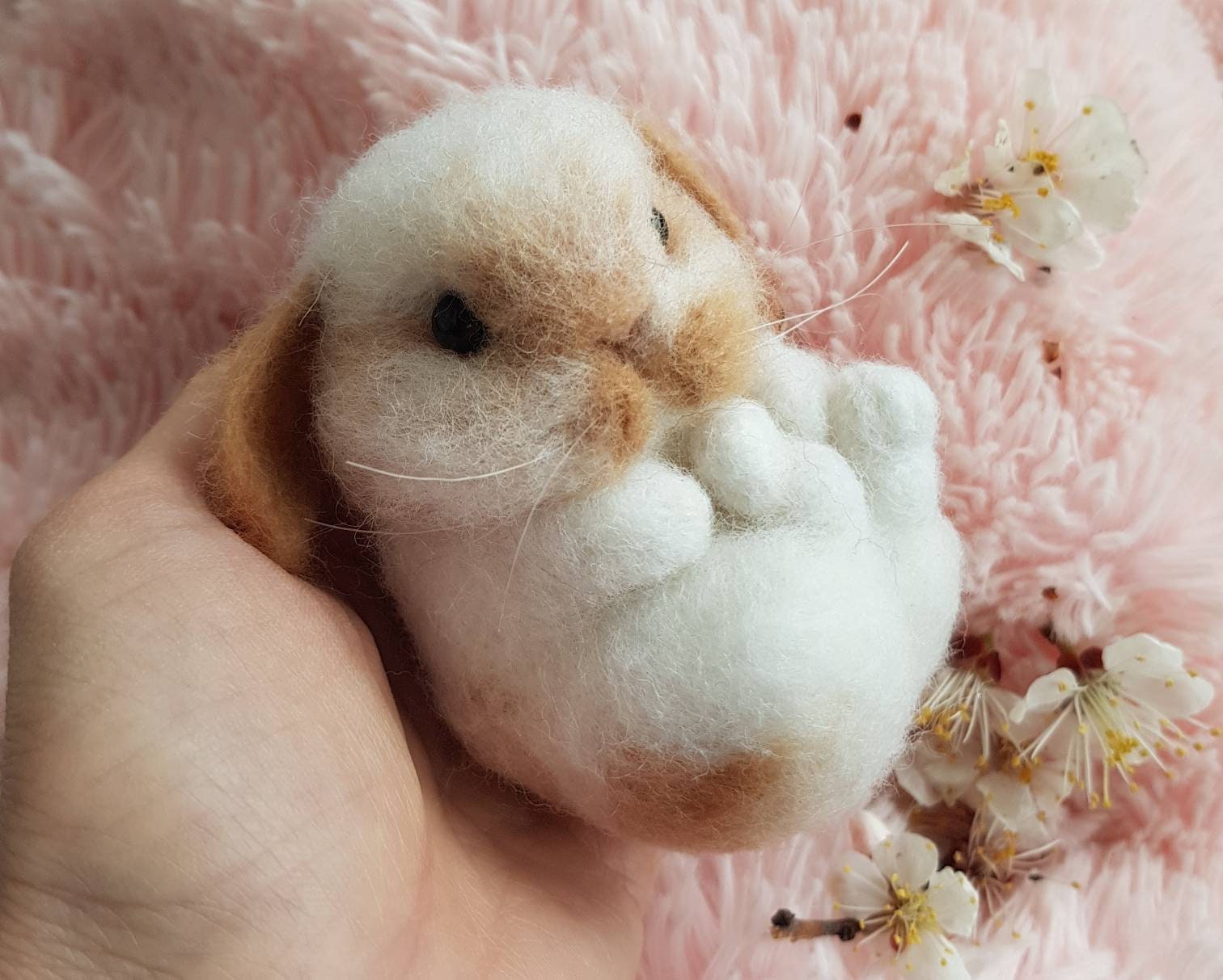 Needle felted bunny toy felted bunny toy cute rabbit toy | Etsy