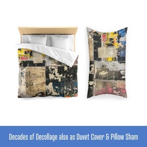 Decades of Decollage, Square Matte Museum Grade Fine Archival Art Print ...