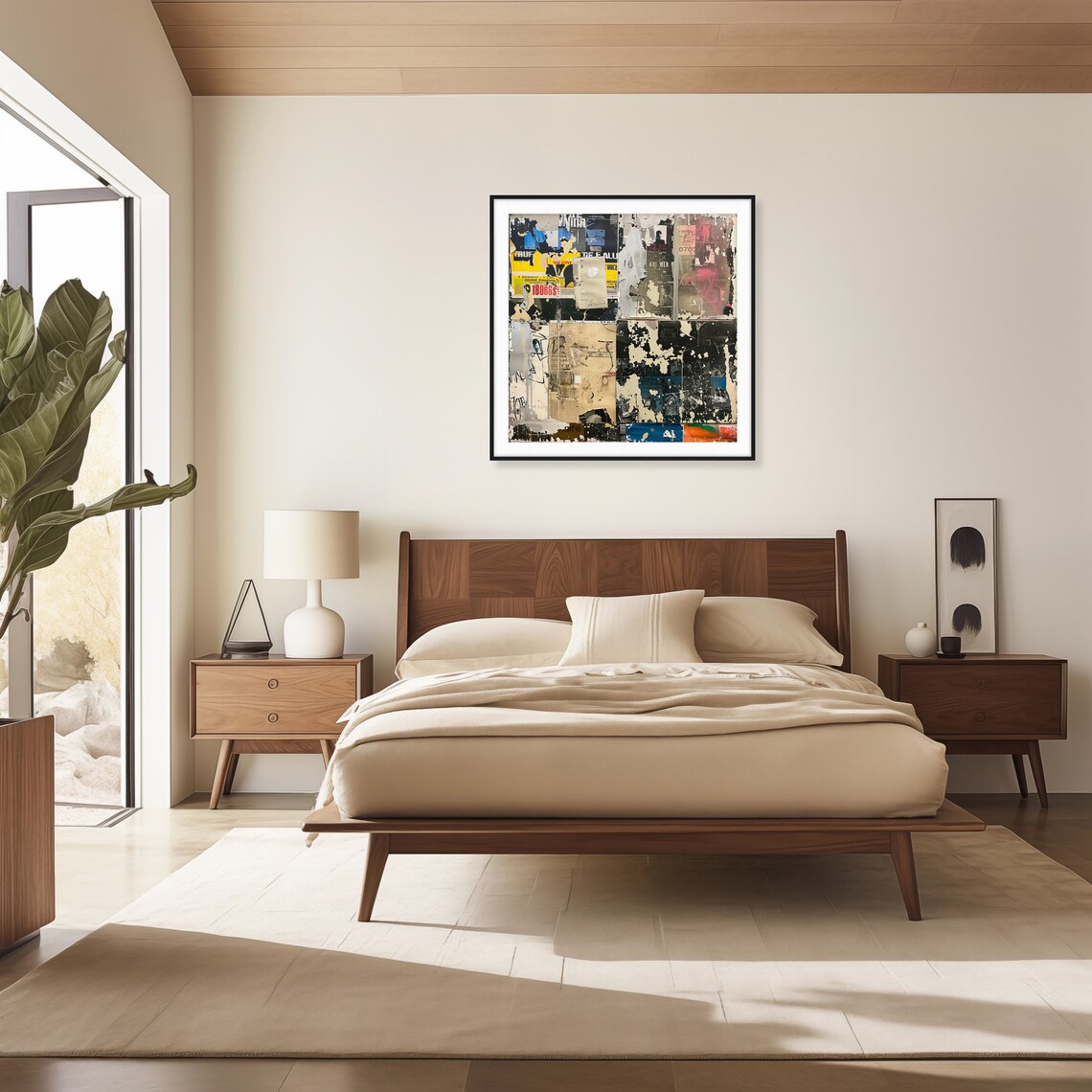 Decades of Decollage, Square Matte Museum Grade Fine Archival Art Print ...