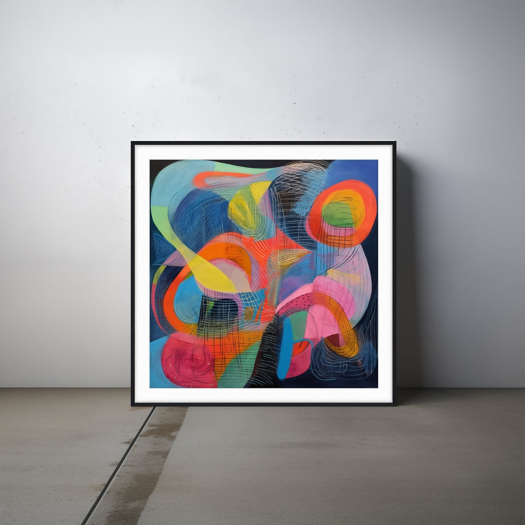 Lively, Square Matte Museum Grade Fine Archival Art Print (175 Gsm) - Etsy