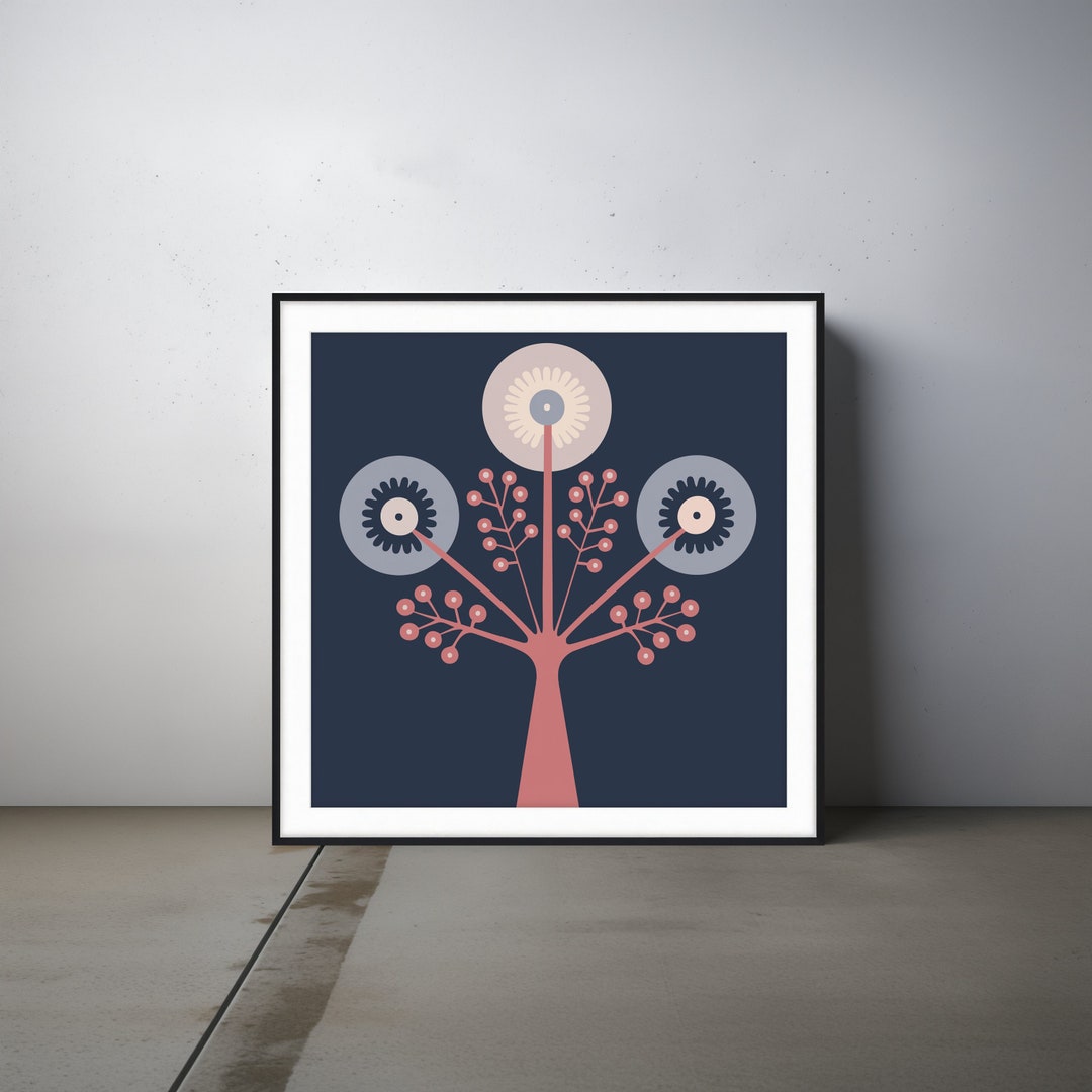 Tree of Life, Square Matte Museum Grade Fine Archival Art Print (175 ...