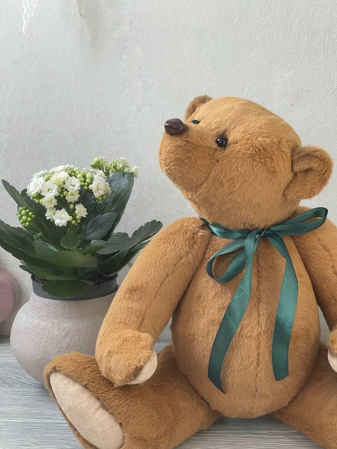 Vintage Style Classic Teddy Bear Articulated Movable Arms Head and Legs ...