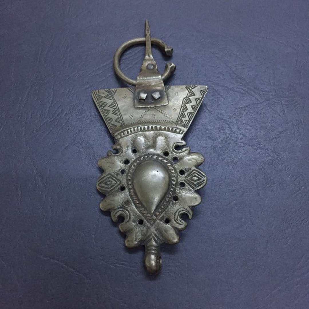 Antique Moroccan Silver Fibule,antique Berber Jewelry,moroccan ...