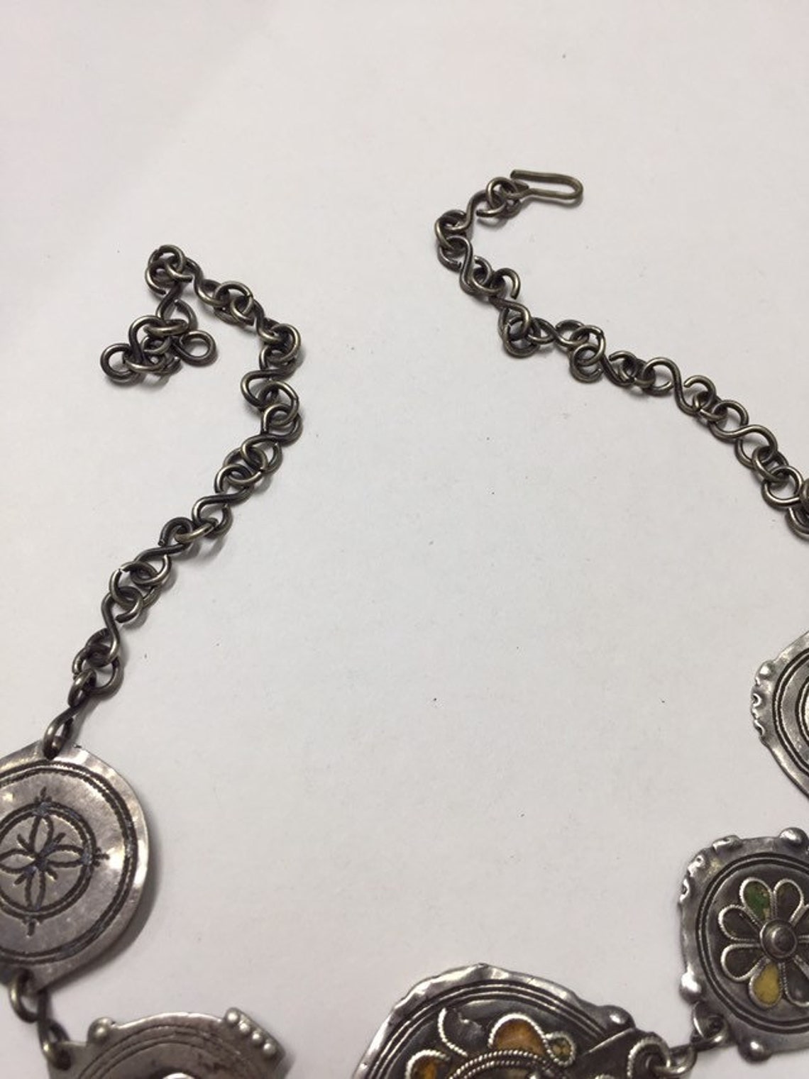 Antique Berber Silver Necklaceberber Silverold Berber | Etsy