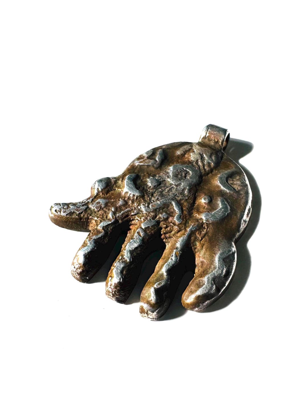 Berber Silver Khamsa Hand of Miriam - Moroccan Amulet - Etsy