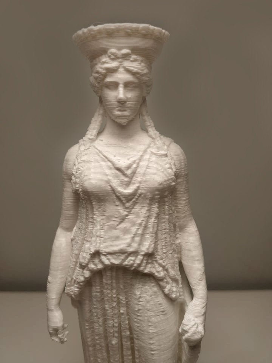 3D Printed Caryatid of Erechtheion of the Acropolis - Etsy
