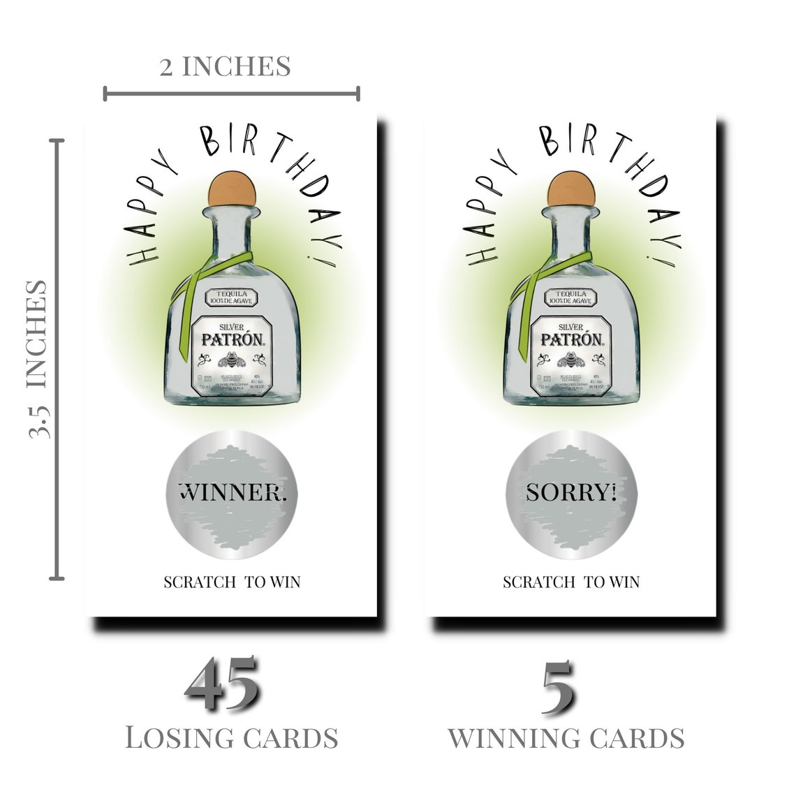 Birthday Scratch off Card Party Games Birthday Table Games Funny ...