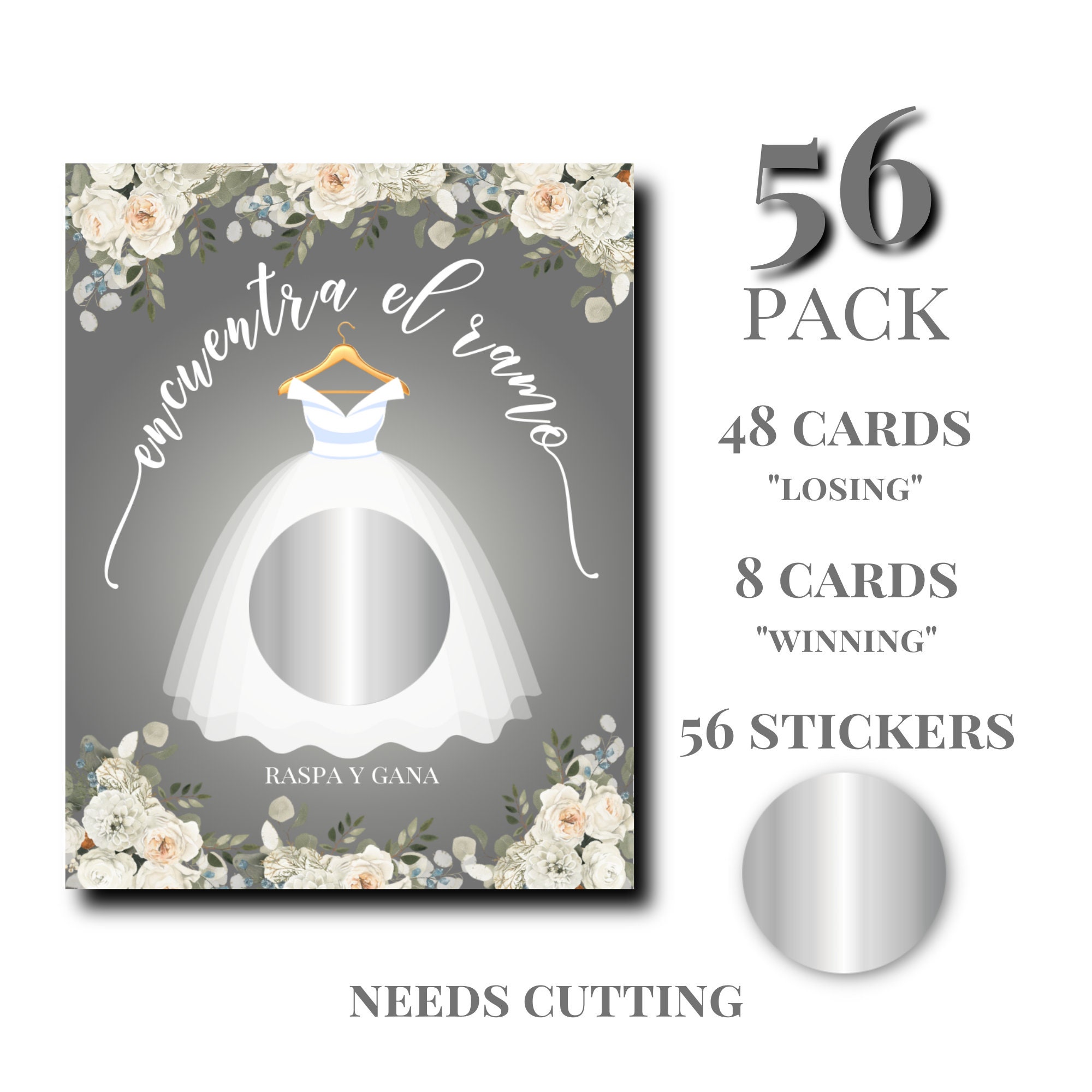 Juegos Para Despedida De Soltera Y Bodas Bridal Shower Games in Spanish ...