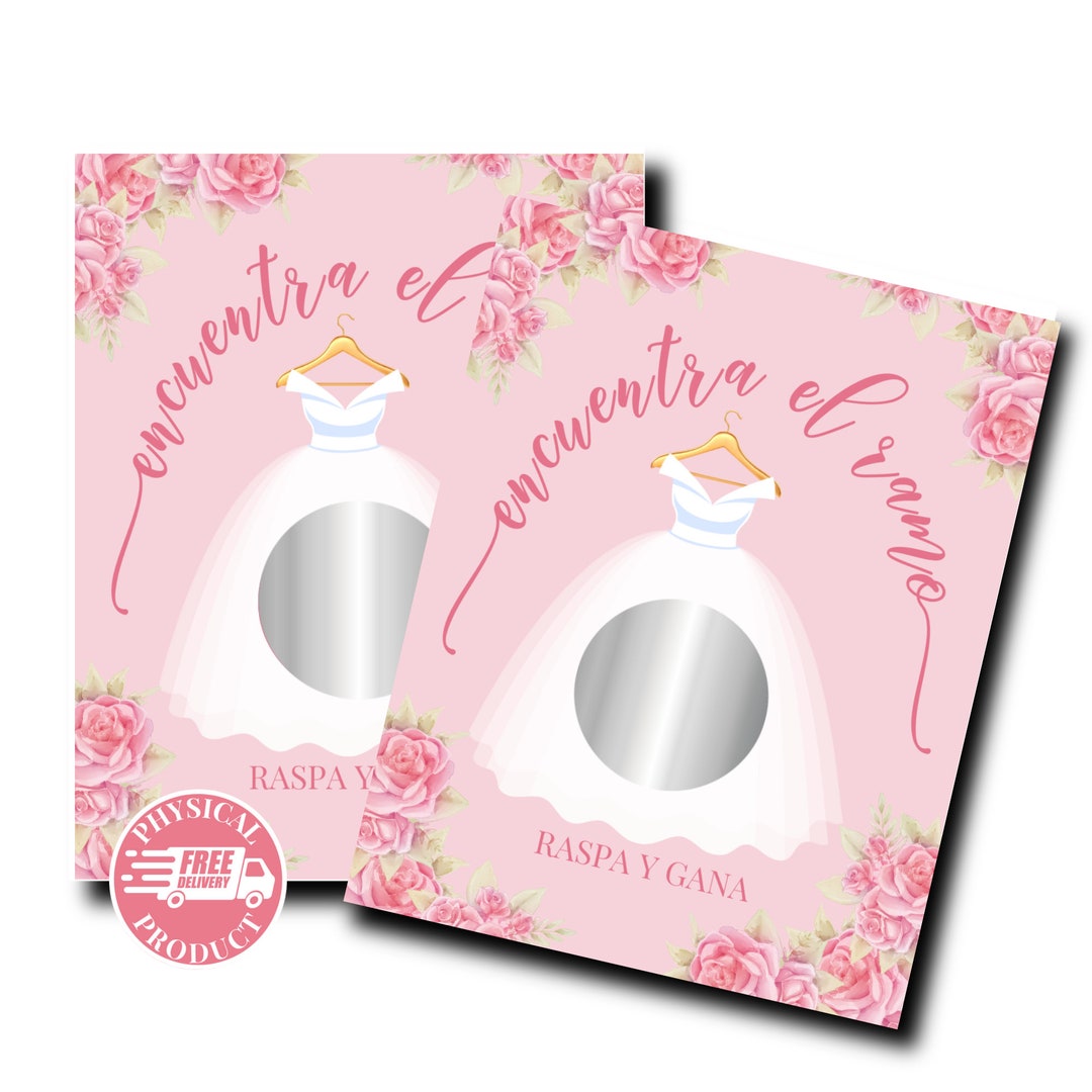 Juegos Para Despedida De Soltera Y Bodas Bridal Shower Games in Spanish ...