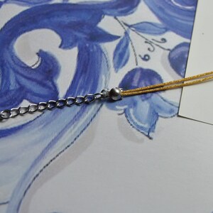 Bracelet Portuguese Tile Portugal Blue Silk Stainless Steel Gold Silver ...