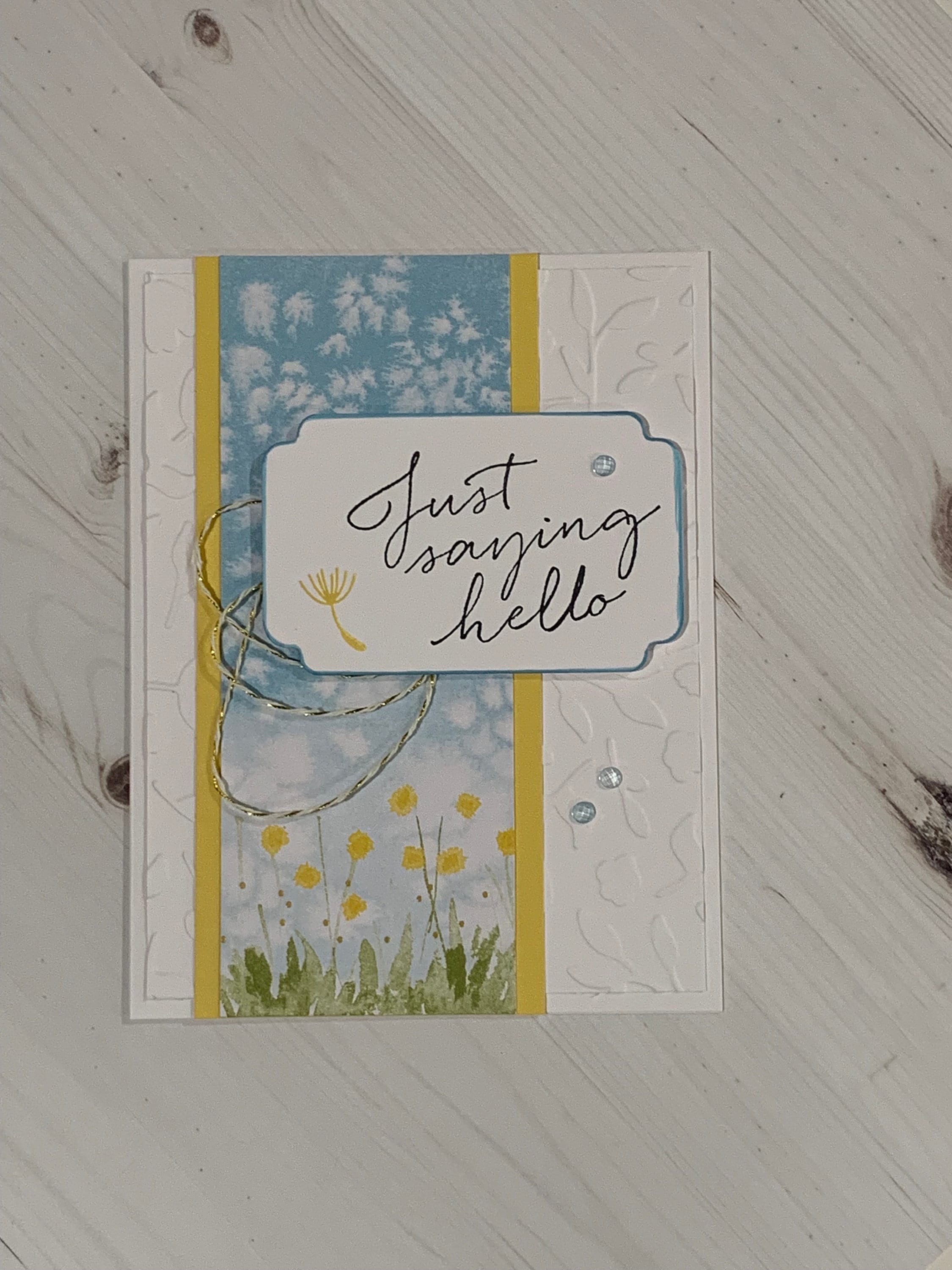 Just Saying Hello Card Set - Etsy