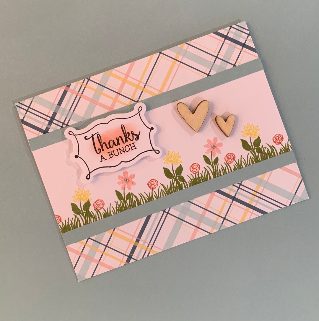 Spring Thank You Card Kit - Etsy
