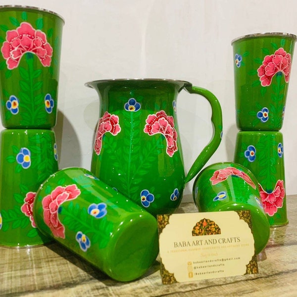 Enamelware Set - Etsy