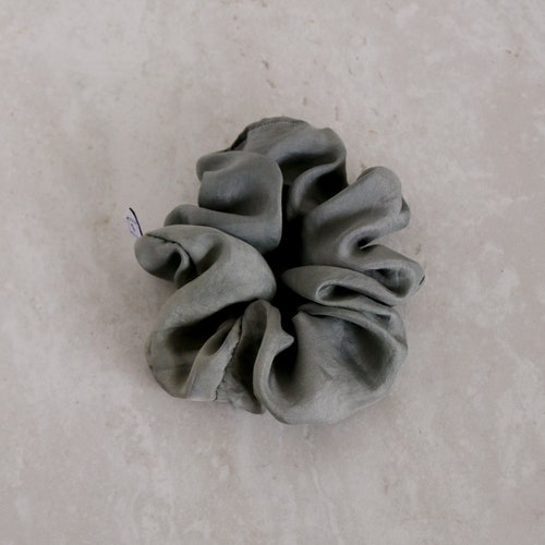 Cream Color Satin Scrunchie Ivory Lux Hair Accessories Bff | Etsy