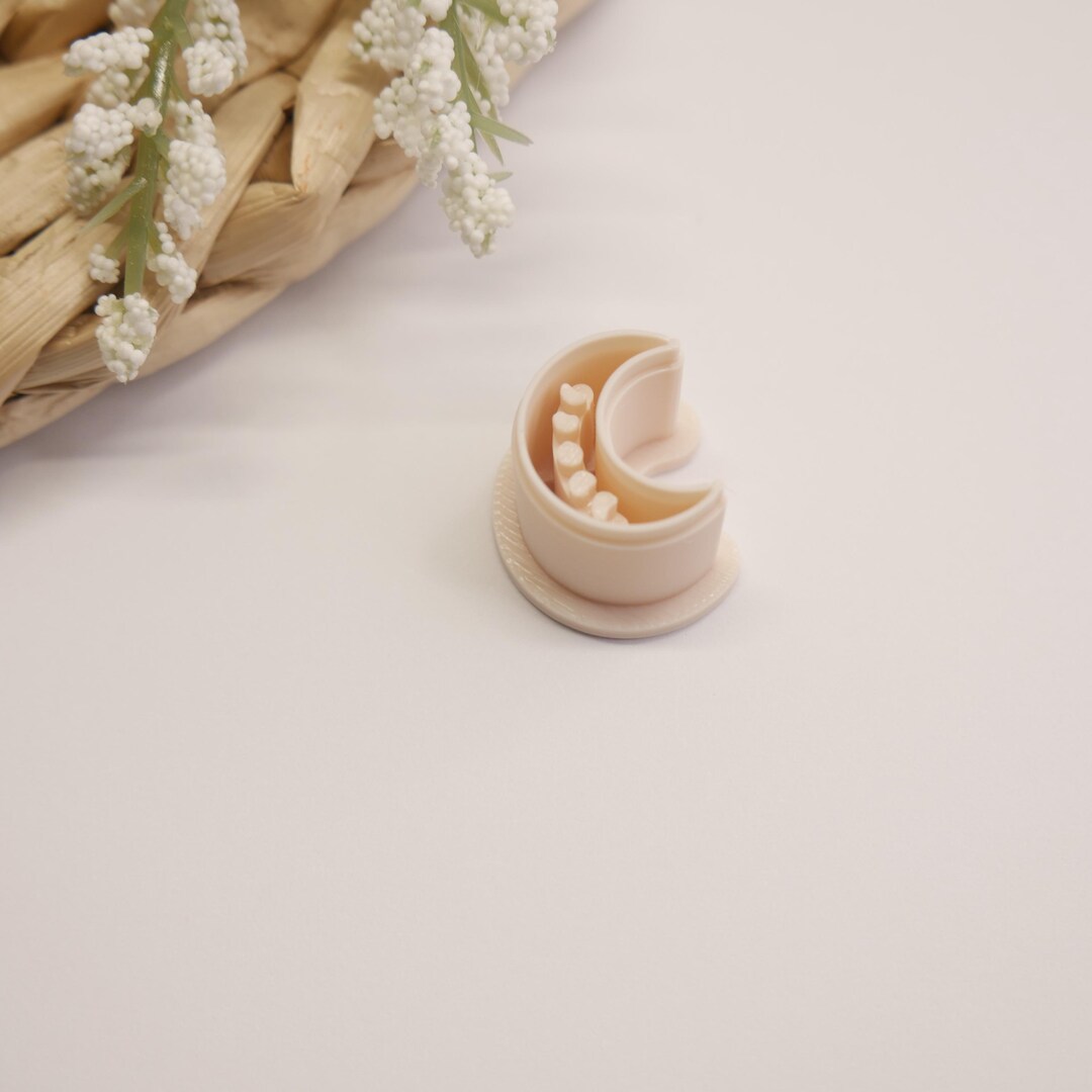 Embossed Moon Cutter Physical Polymer Clay Cutter Sharp Cutter Easter ...