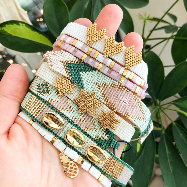 Miyuki Bracelet - Etsy