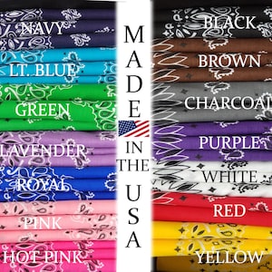 Monogrammed Bandana, Personalized Bandana, Bandana for Bridesmaids ...