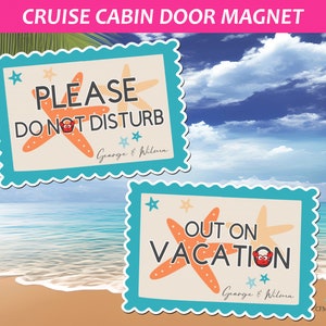 Personalized Cruise Door Magnets/ Cruise Door Decorations, Do Not ...