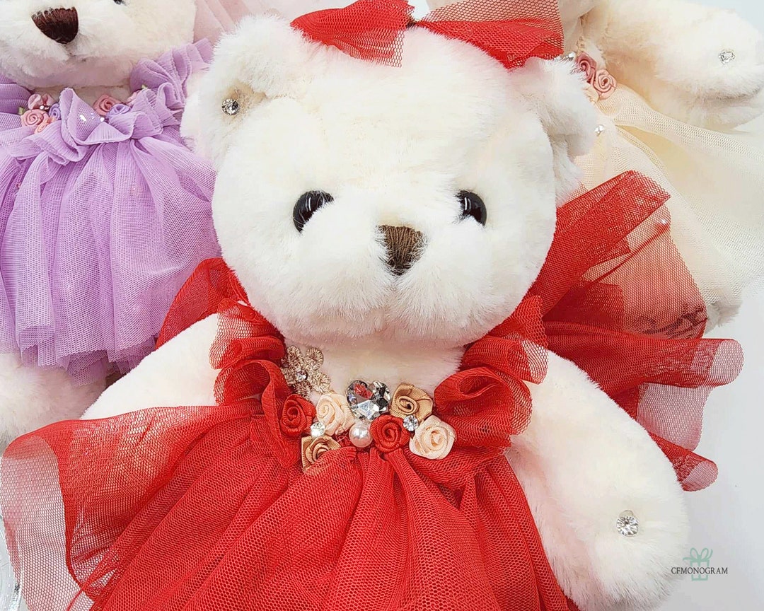 12" Personalized Birthday Teddy Bear, Quince Años Quinceañera Last Doll ...