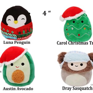 Squishmallow Elf 4.5 Inch, Squishable Plush, Christmas Gift ...