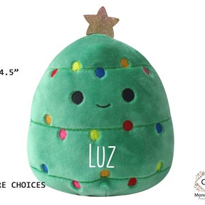 Squishmallow Christmas Tree Carol 4.5 Inch, Squishable Plush, Christmas ...