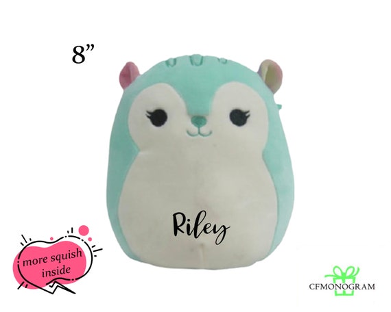 Personalized Squishmallow Serene Squirrel 8 Inch Custom Squishmallow Birthday Gift Personalized Stuffed Animal Custom Plush Etsy UK