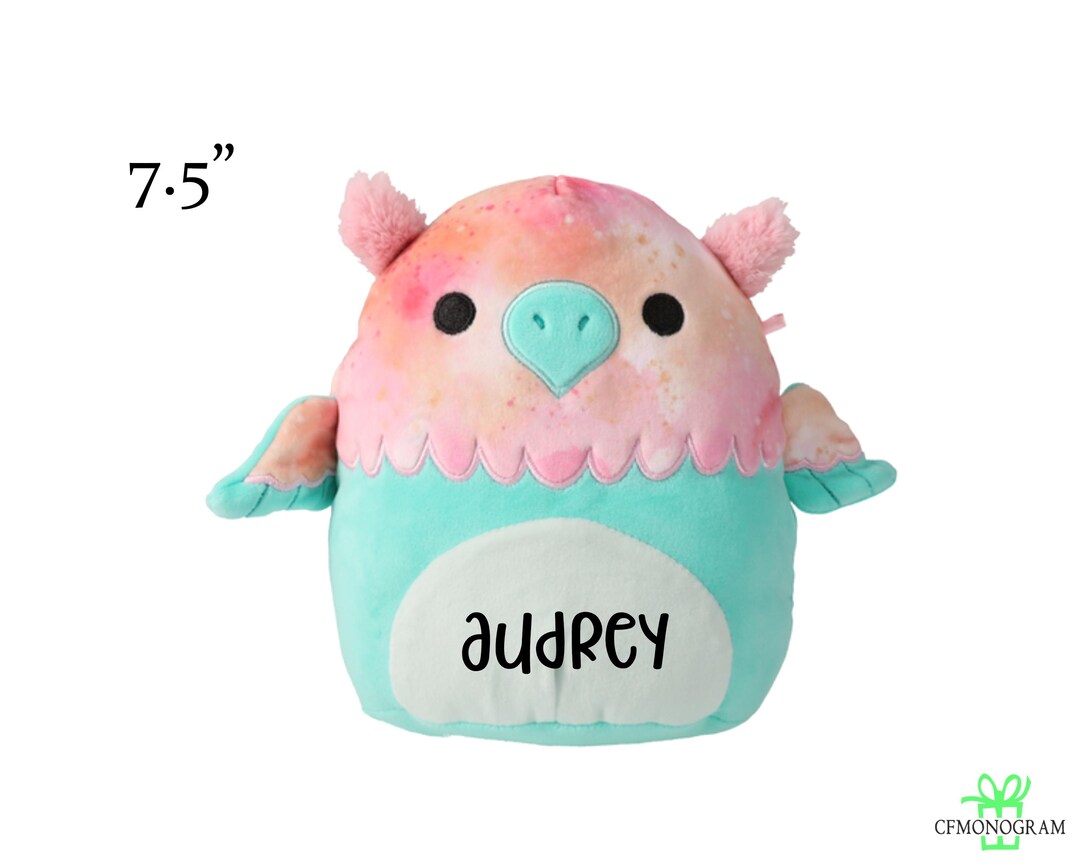 Personalized Squishmallow Gala Griffin 7.5 Inch, Pink Unicorn ...
