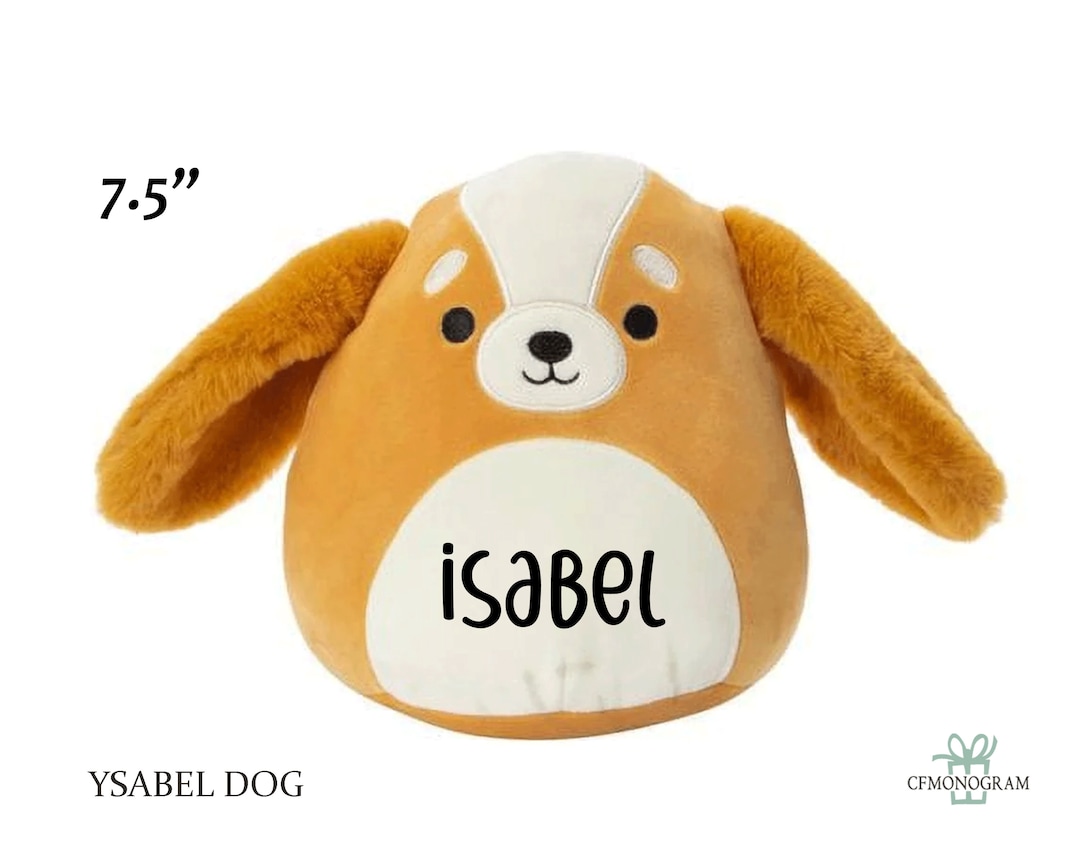 Squishmallow Ysabel Dog Cocker Spaniel 7" Custom Squishmallow, Tan ...