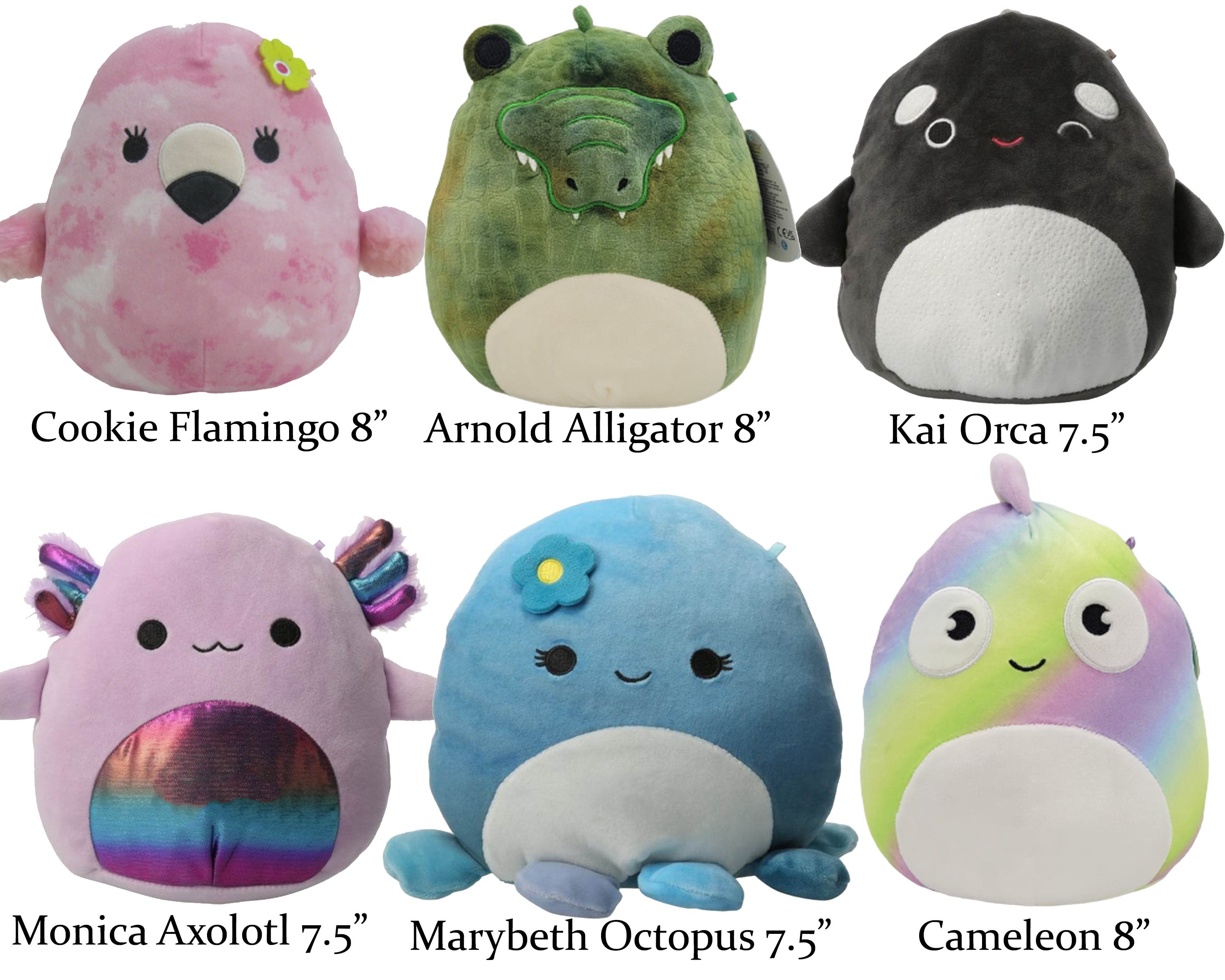 Personalized Squishmallow Dallas Leopard 7.5 Squishable - Etsy UK
