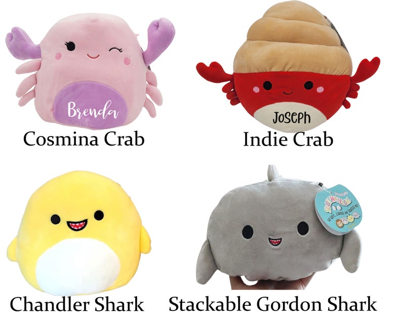 Personalized Squishmallow Ellie Bulldog Bandana 9 Inch - Etsy UK