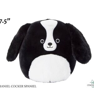 Squishmallow 7 Monty Border Collie, Custom Squishmallow, Personalized ...
