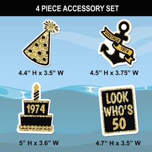 Personalized 50th Birthday Cruise Door Magnets Decoration/happy ...