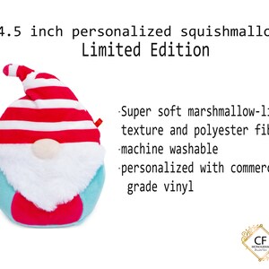 Squishmallow Elf 4.5 Inch, Squishable Plush, Christmas Gift ...