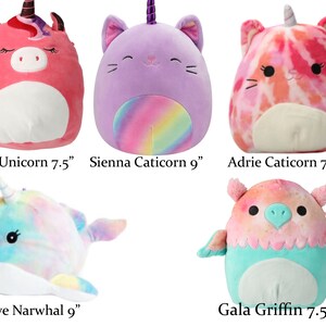 Personalized Squishmallow Dallas Leopard 7.5, Squishable Plush ...