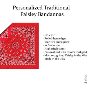 Monogrammed Bandana, Personalized Bandana, Bandana for Bridesmaids ...