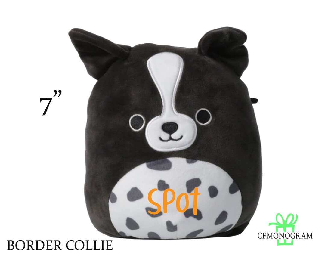 Squishmallow 7 Monty Border Collie, Custom Squishmallow, Personalized ...