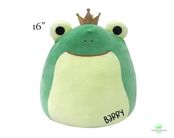 Frog With Crown Squishmallow - Etsy