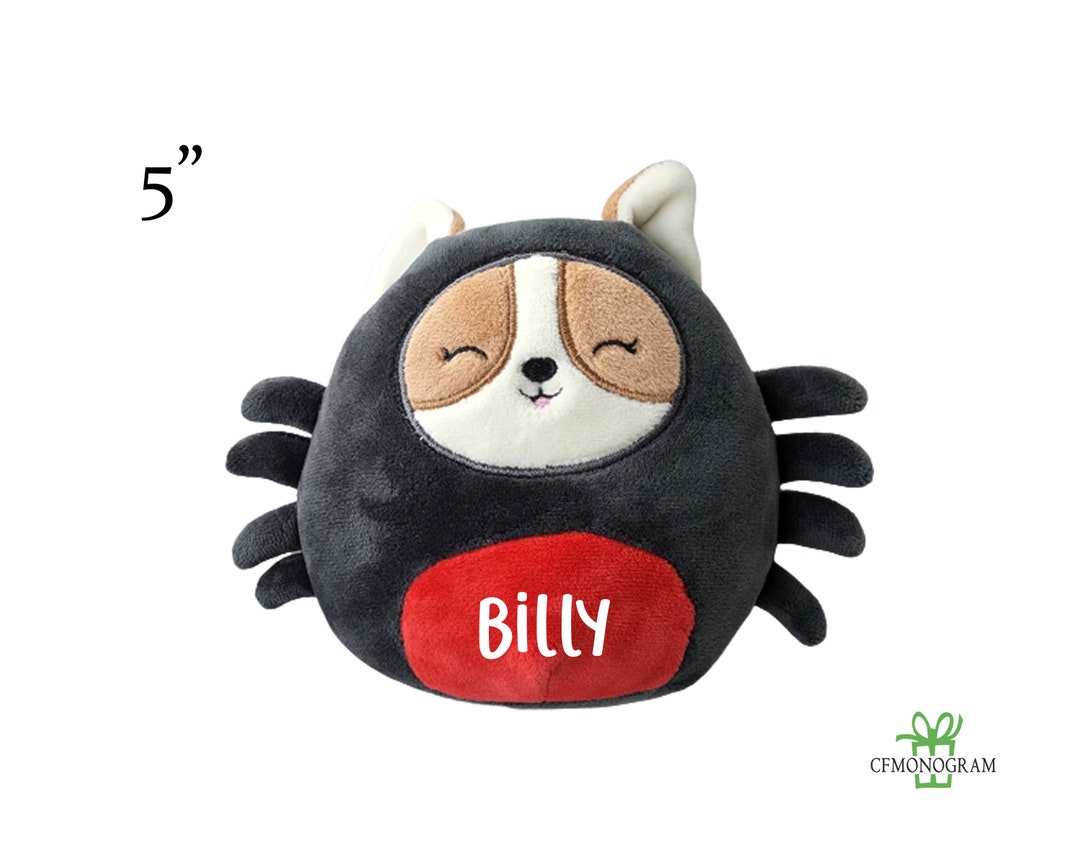 Squishmallow Halloween Regina Corgi Spider 5 Inch, Halloween Squad, Squishable Plush, Birthday ...