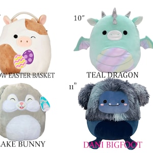 Squishmallow Rocket Hammerhead 10 Inch Personalized, Squishable Plush ...