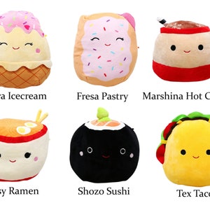 Personalized Squishmallow Raisy Ramen 8 Inch Squishable - Etsy