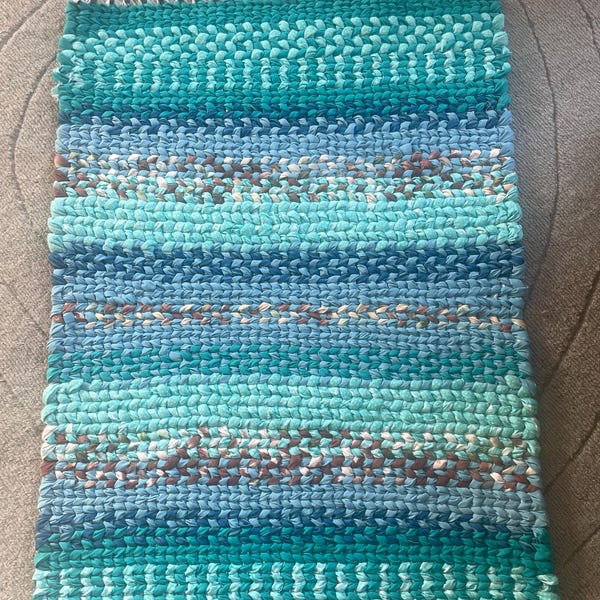 Twined Rag Rugs - Etsy