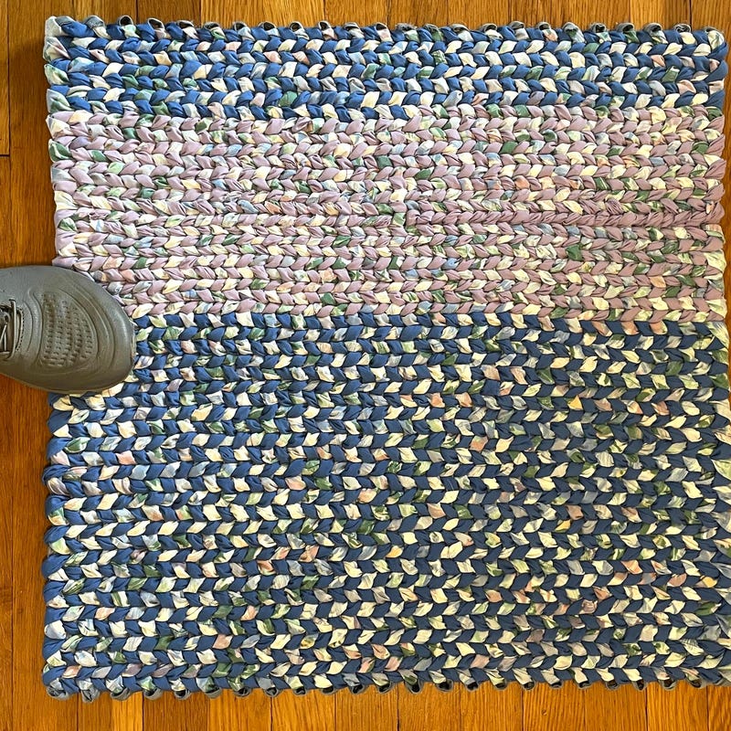 Twined Rag Rugs - Etsy