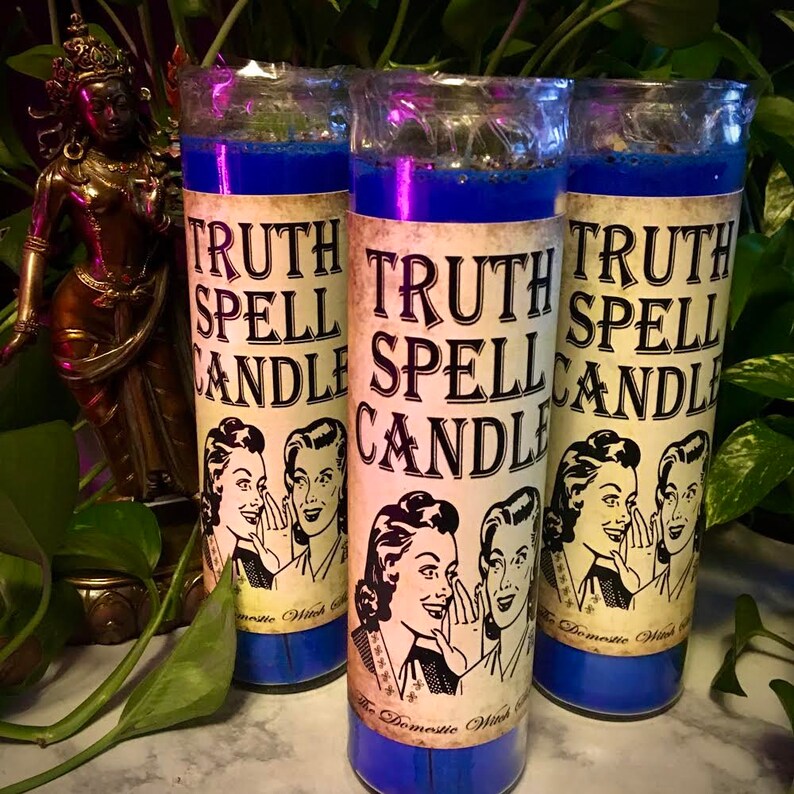 Fixed Truth Spell Candle - Etsy