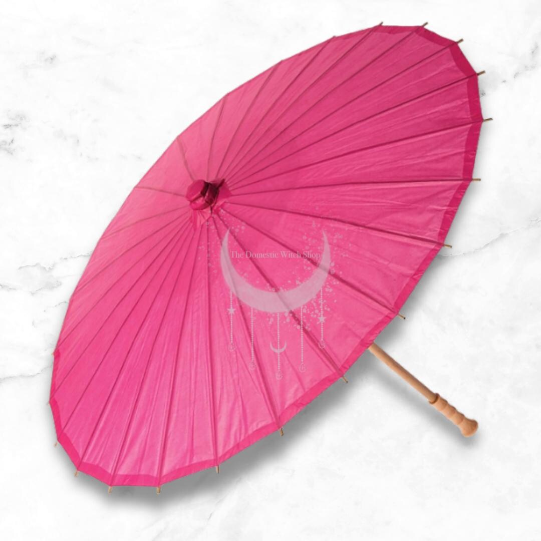 Bamboo Nylon Parasol - Etsy