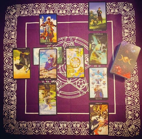 10 Tarot Cards Reading | Etsy