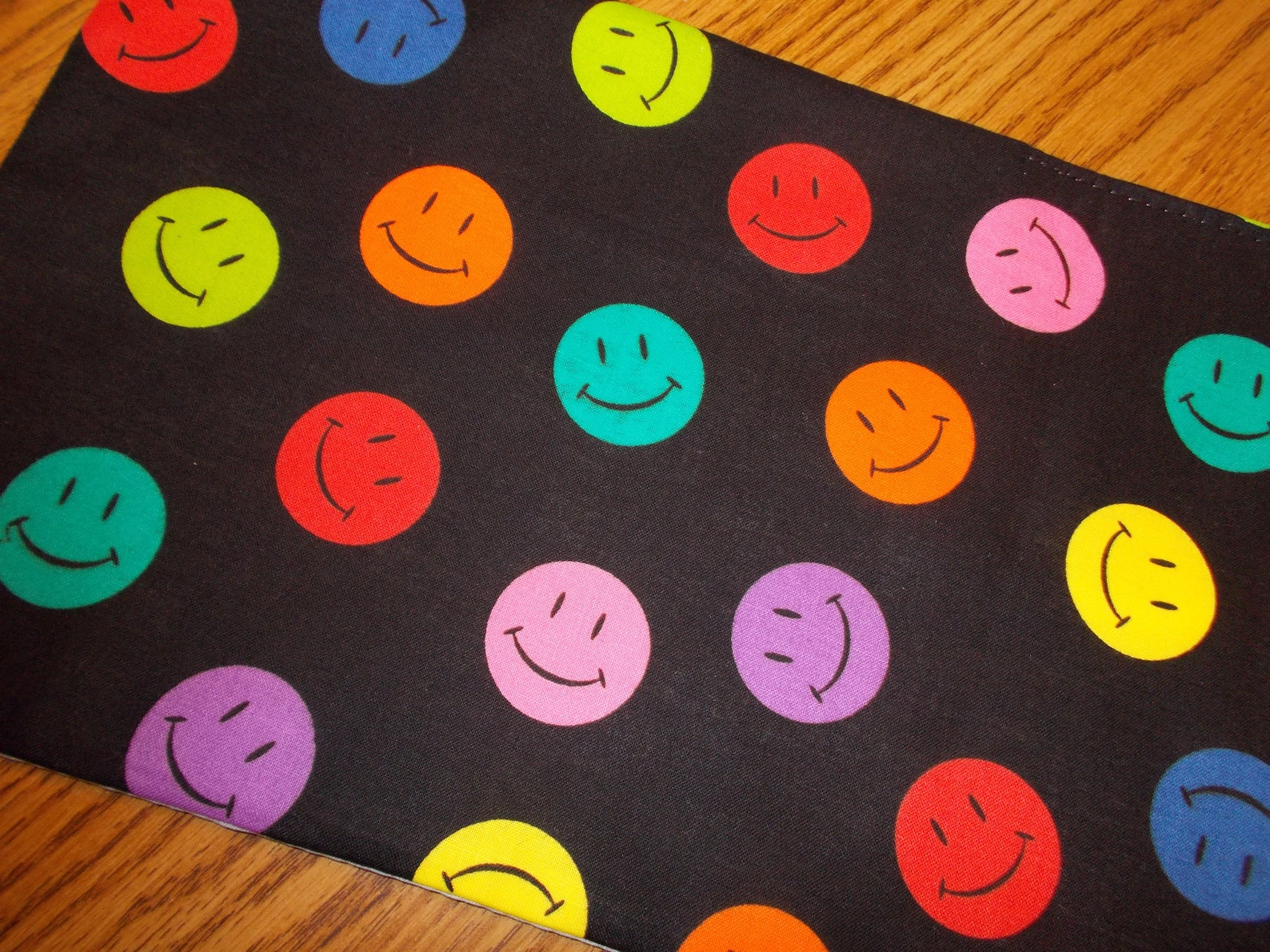 Smiley Faces small table topper microwave small shelf keyboard | Etsy