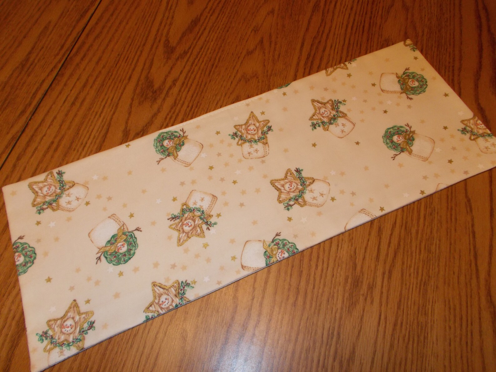 Gold Snowmen Christmas Handmade Metallic Stars Home Decor - Etsy