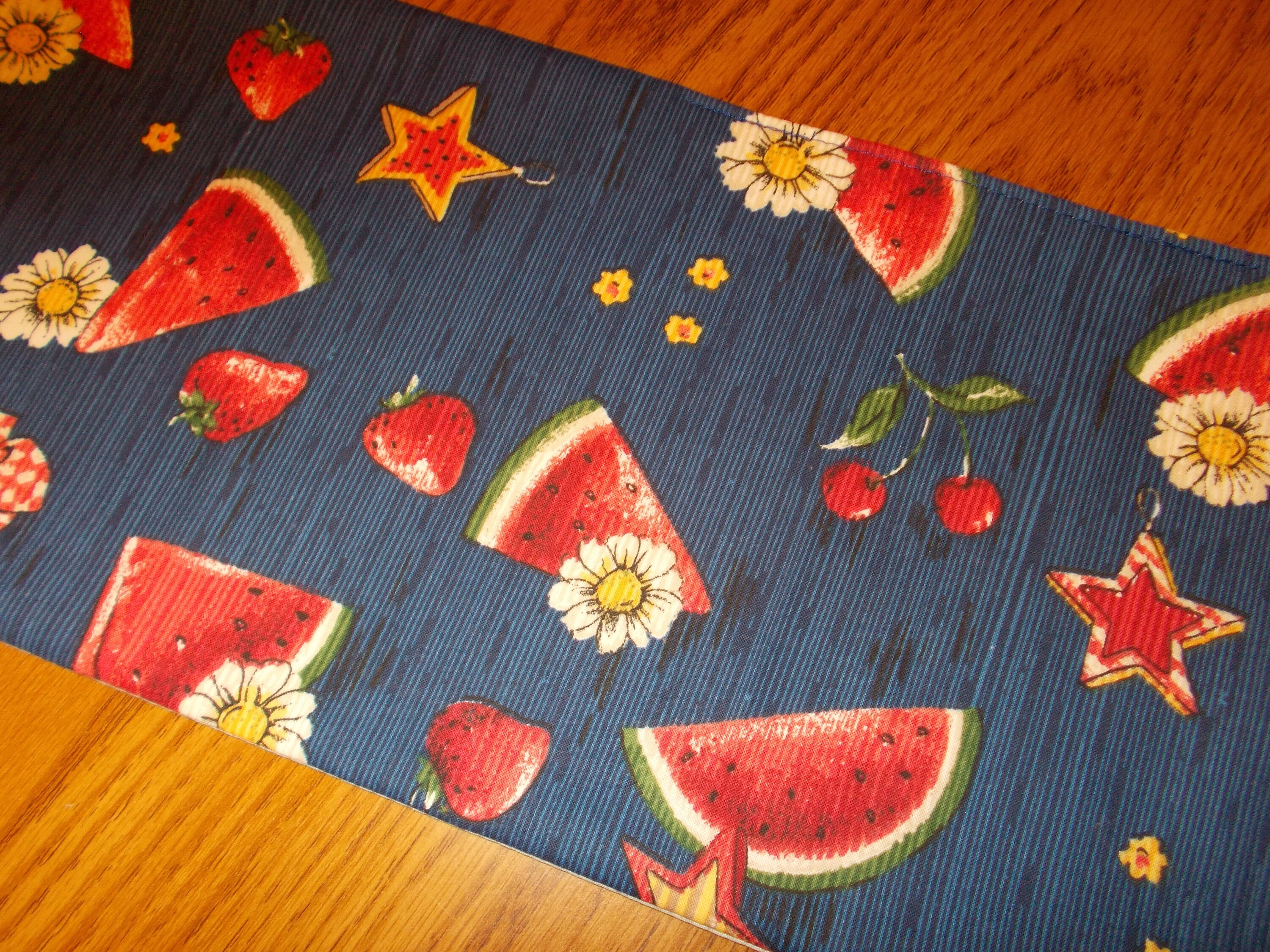 Watermelon kitchen fruit small table topper keyboard microwave | Etsy