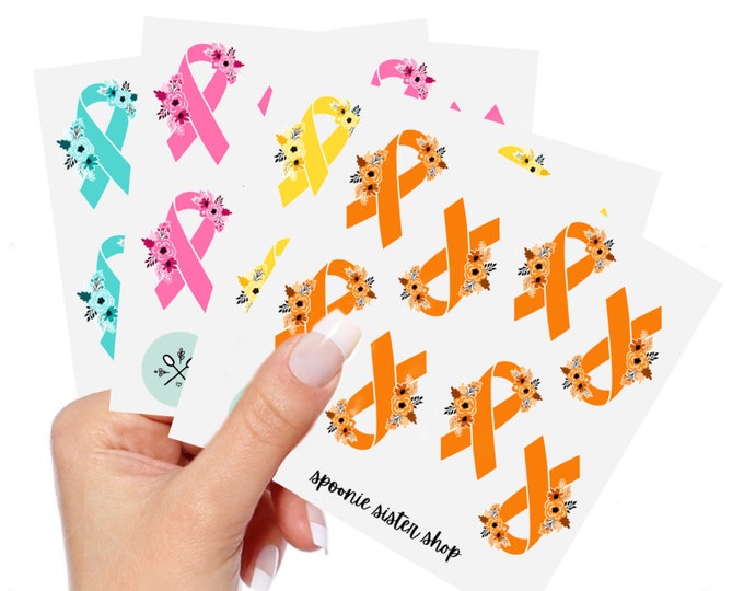 Multiple Sclerosis Sticker MS Awareness Sticker Orange - Etsy
