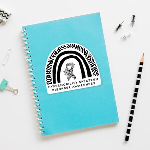 Rainbow HSD Sticker, Hypermobility Spectrum Disorder Awareness, HSD ...